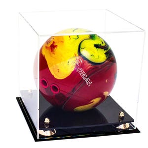 Deluxe Clear Acrylic Bowling Ball Display Case With Risers (A028) - Etsy