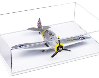 Deluxe Clear Acrylic Model Plane Display Case | Etsy