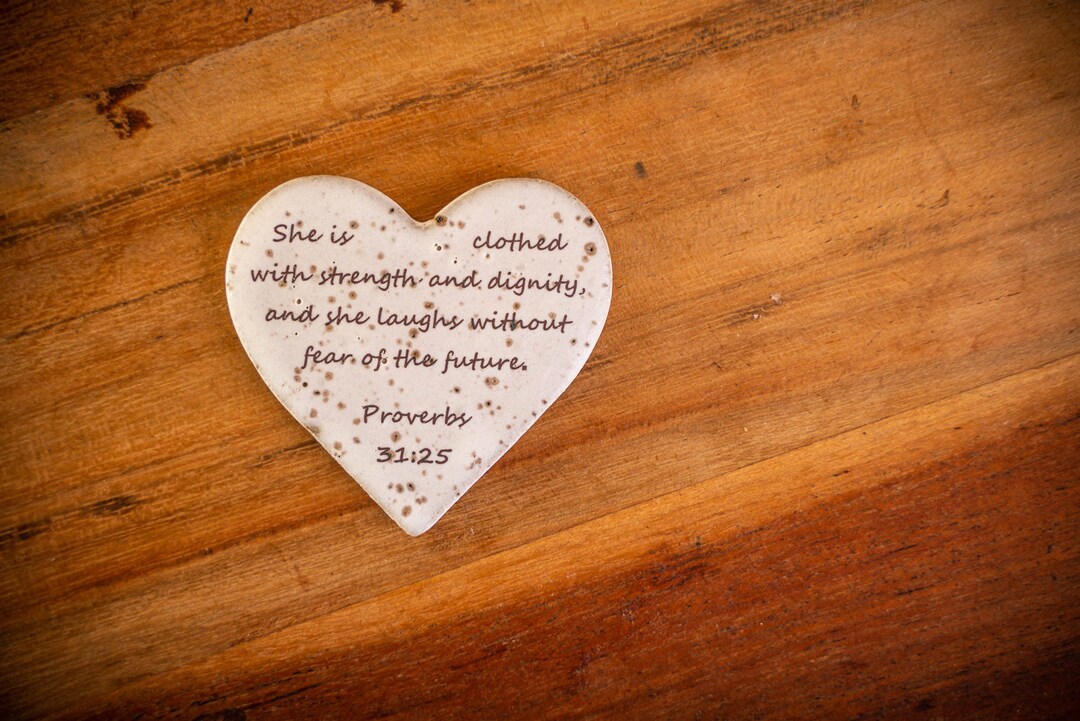 Ceramic Proverbs 31 Magnet - Etsy