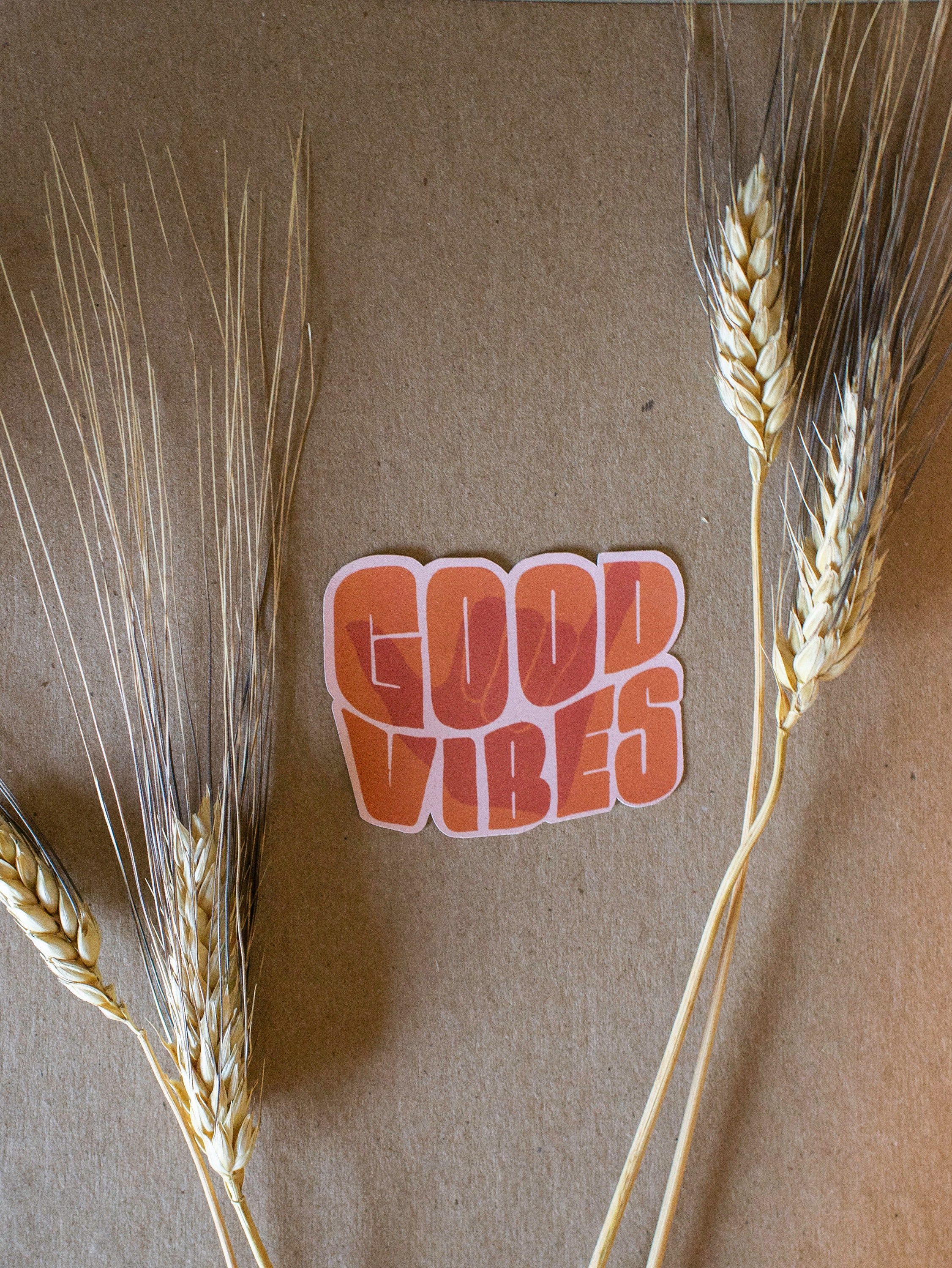 Good Vibes Hand Lettering Weatherproof Die Cut Sticker Beach - Etsy