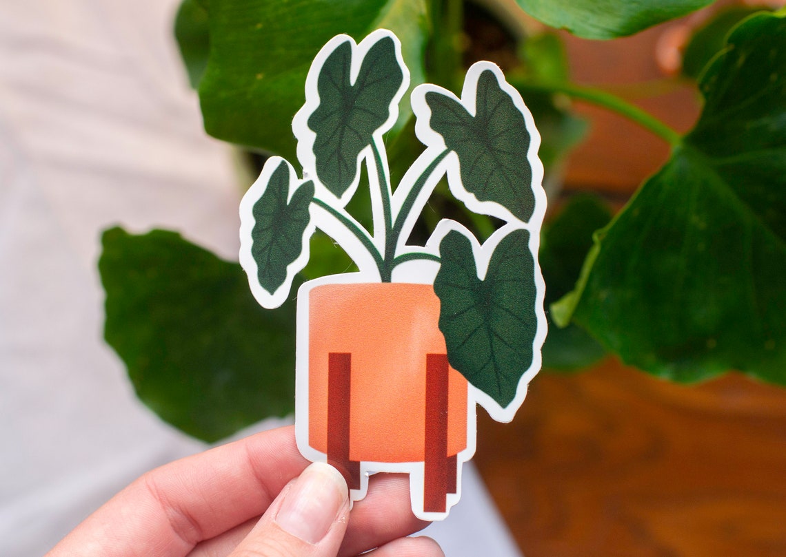 Plant Lover Sticker Pack Illustration Weatherproof Die Cut | Etsy
