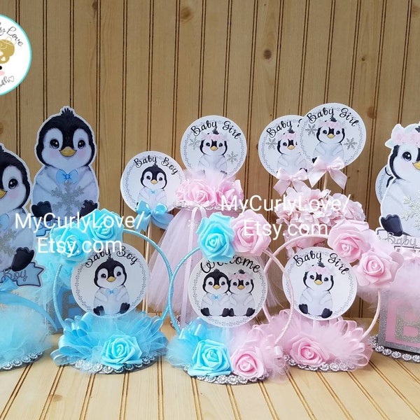 Penguin Baby Shower - Etsy