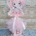 Girl Centerpiece Baby Shower Pink Elephant Baby Shower Pink Silver ...