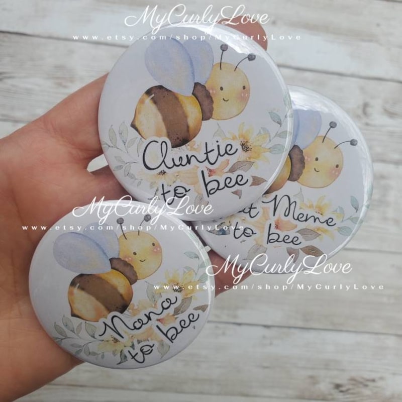 Bee Buttons - Etsy