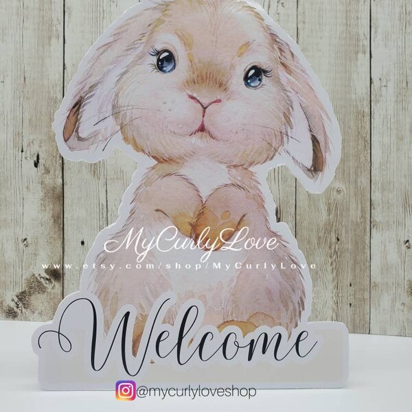 Rabbit Centerpiece - Etsy