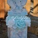 Boy Baby Shower Centerpiece Decoration Elephant Centerpiece Baby Boy ...