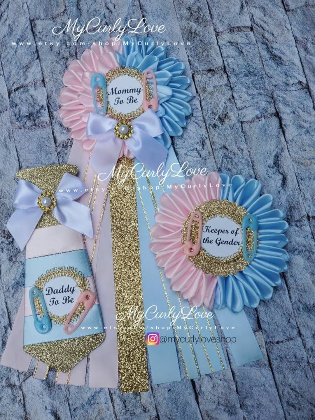 Gender Reveal Pins Blue Or Pin Gender Reveal Party Gender Reveal Mommy