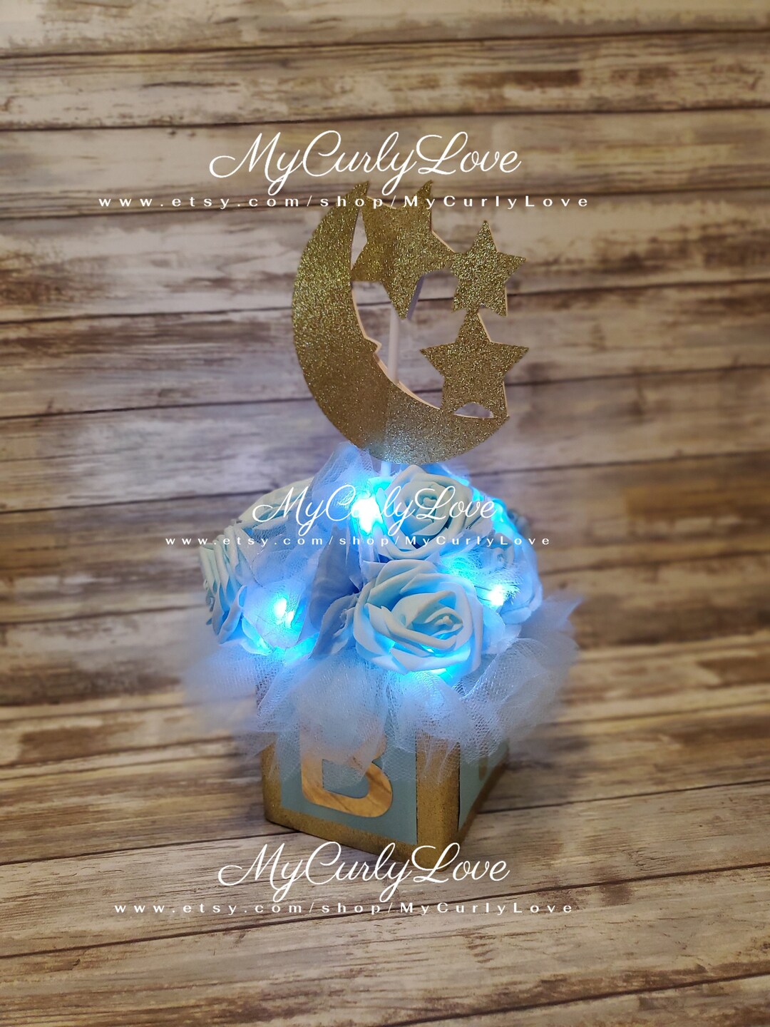 Twinkle Star Baby Shower/tinkle Star Centerpiece/moon Centerpiece/baby ...