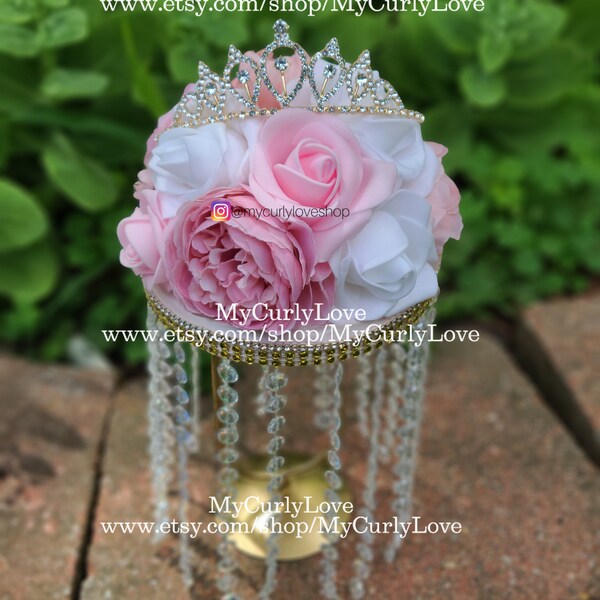 Pink Centerpiece - Etsy