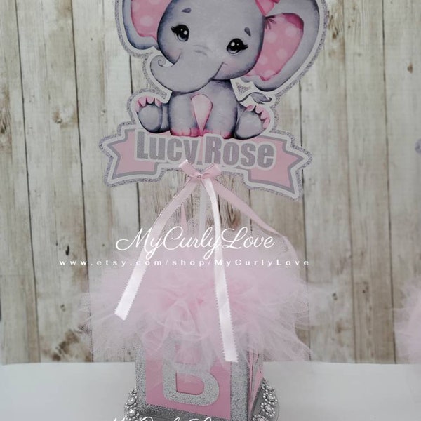 Baby Shower Centerpiece Girl - Etsy