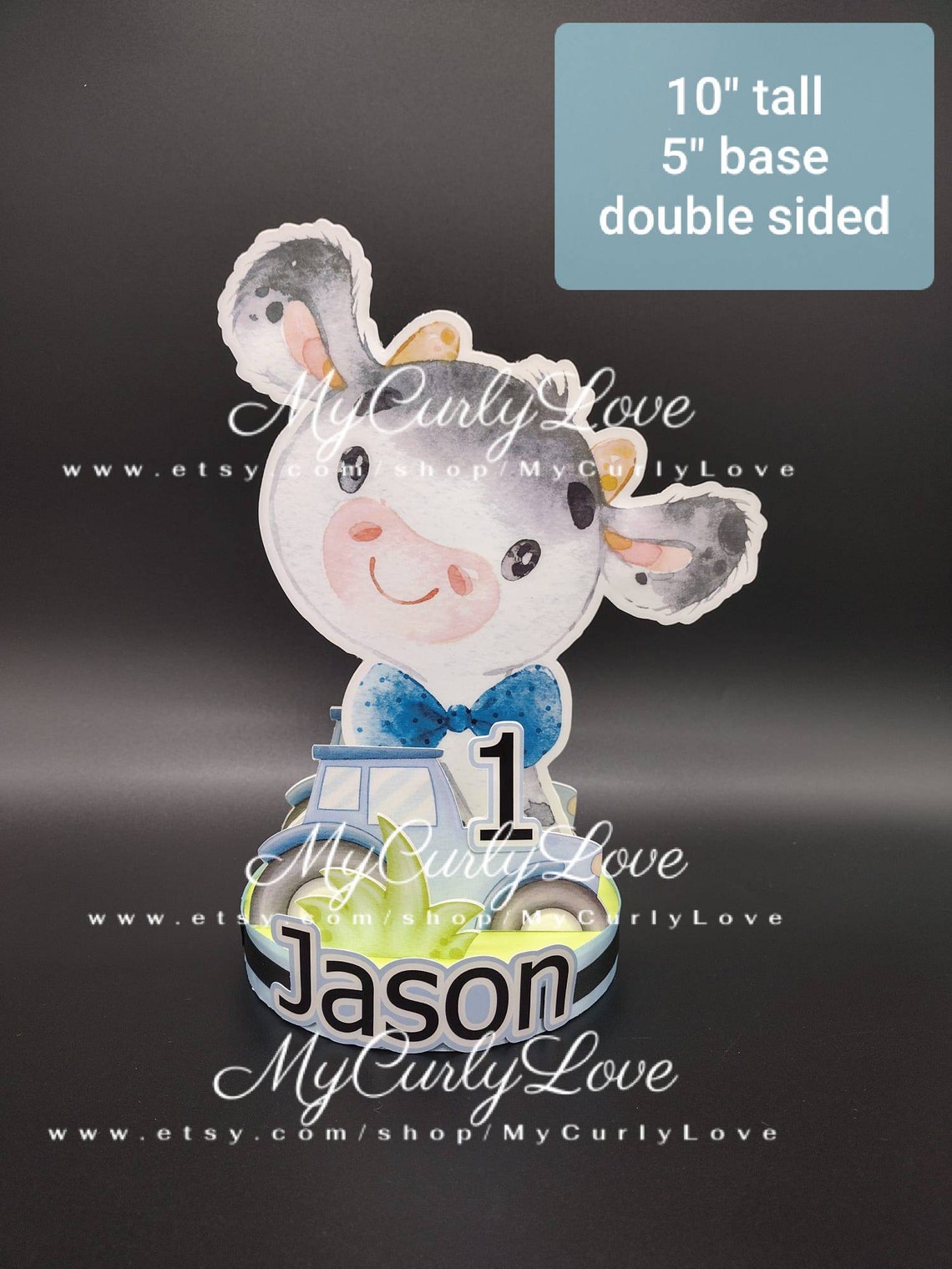 Cow Baby Shower Centerpiece Cow Baby Shower Farm Baby Shower - Etsy