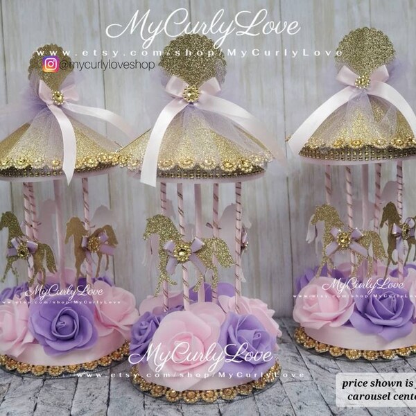 Girl Carousel - Etsy