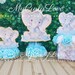 Boy Baby Shower Centerpiece Decoration Elephant Centerpiece Baby Boy ...