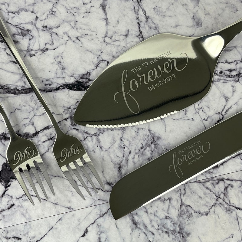 Wedding Cake Forks - Etsy