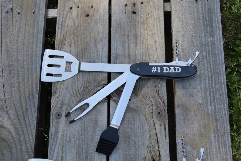 Personalized Barbecue Tools Barbeque 6 in 1 Multitool set for | Etsy