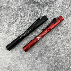 Personalized LED Flashlight - Pen Size - Custom Handyman Gift, Ideal ...