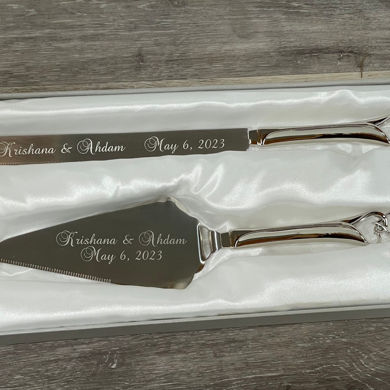 Cake Cutting Set - Etsy