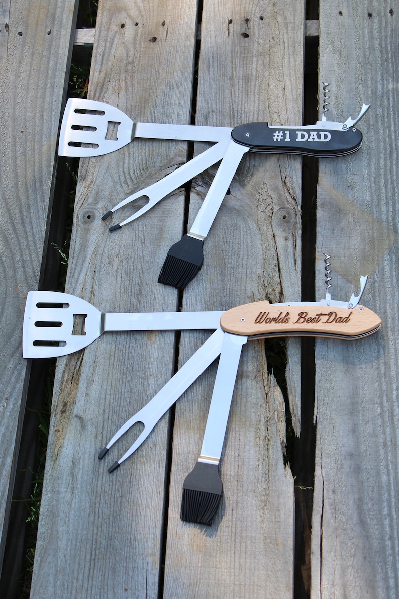 Personalized Barbecue Tools Barbeque 6 in 1 Multitool set for | Etsy