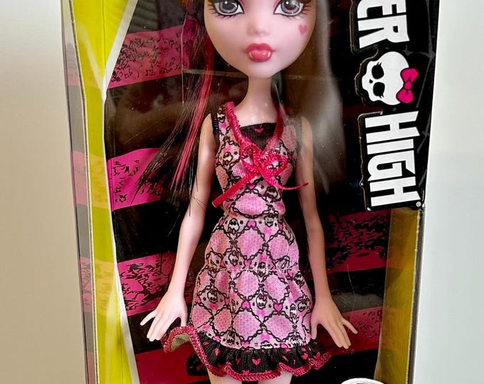 Monster High G1 Draculaura Doll, Sleepover Draculaura, Vintage Doll ...