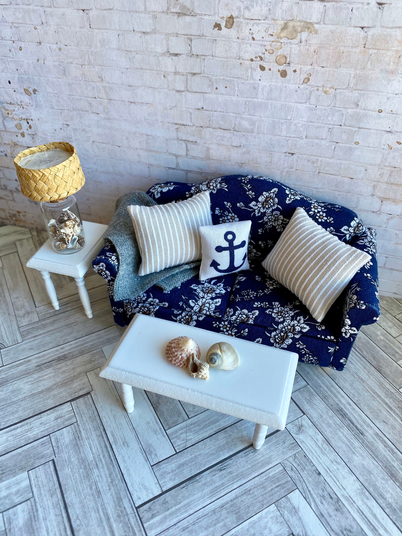 1:12 Scale Set of Sofa Tables Dollhouse Furniture Miniature - Etsy