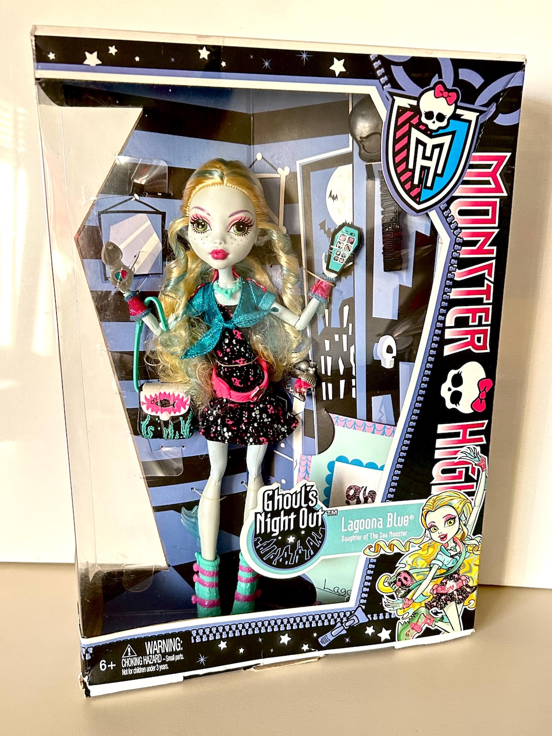 Monster High Lagoona Blue, Ghoul’s Night Out, Vintage Doll, Mattel Doll ...
