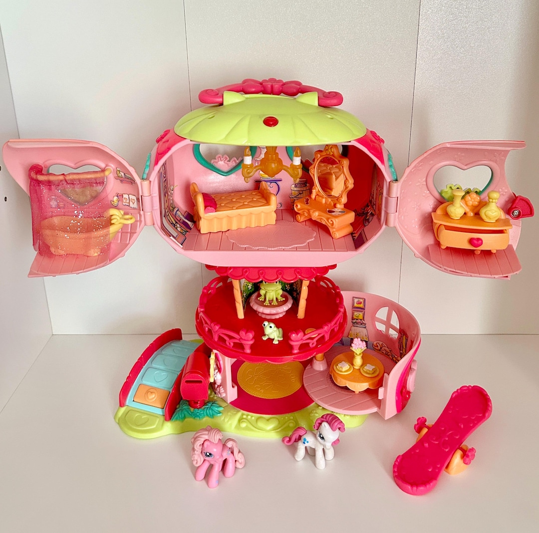 Ponyville Pinkie Pie Balloon House With Accessories, Vintage ...