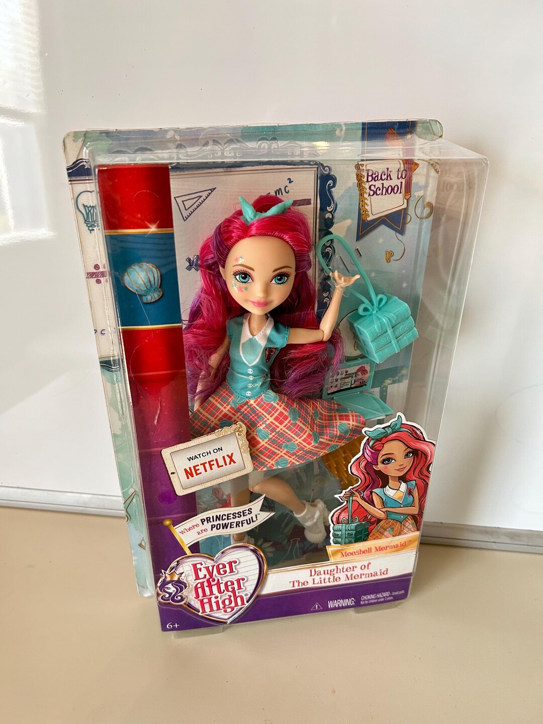 Ever After High Doll, Meeshell Mermaid Doll, Back to School, Vintage ...