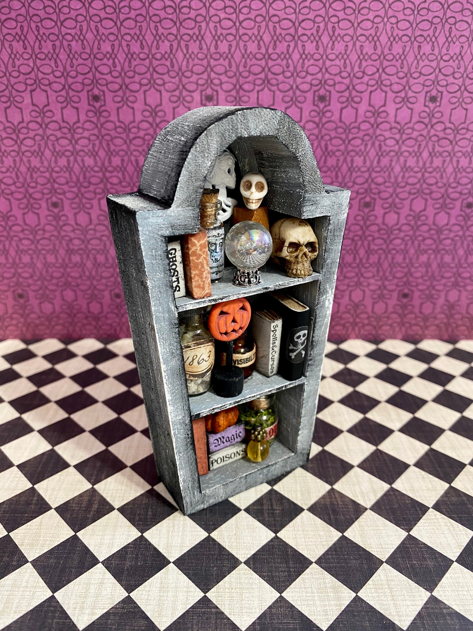 miniature-coffin-shelf-halloween-miniatures-12-scale-etsy