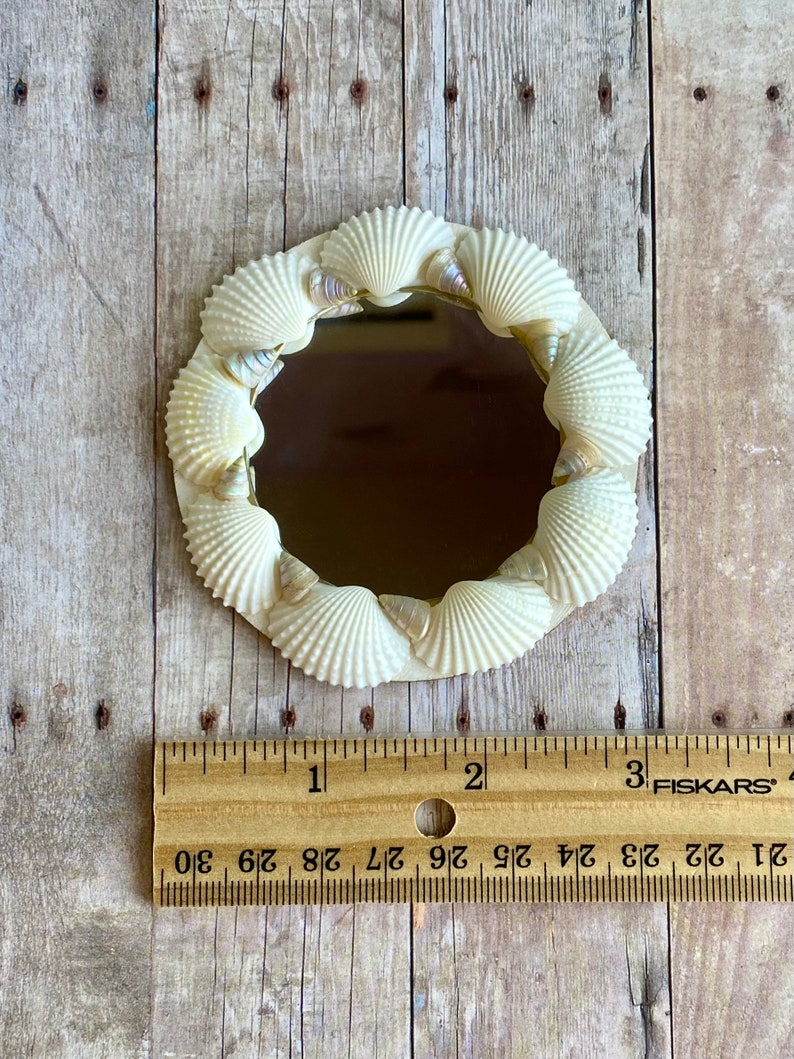 Miniature Sea Shell Mirror Dollhouse Mirror Artisan | Etsy