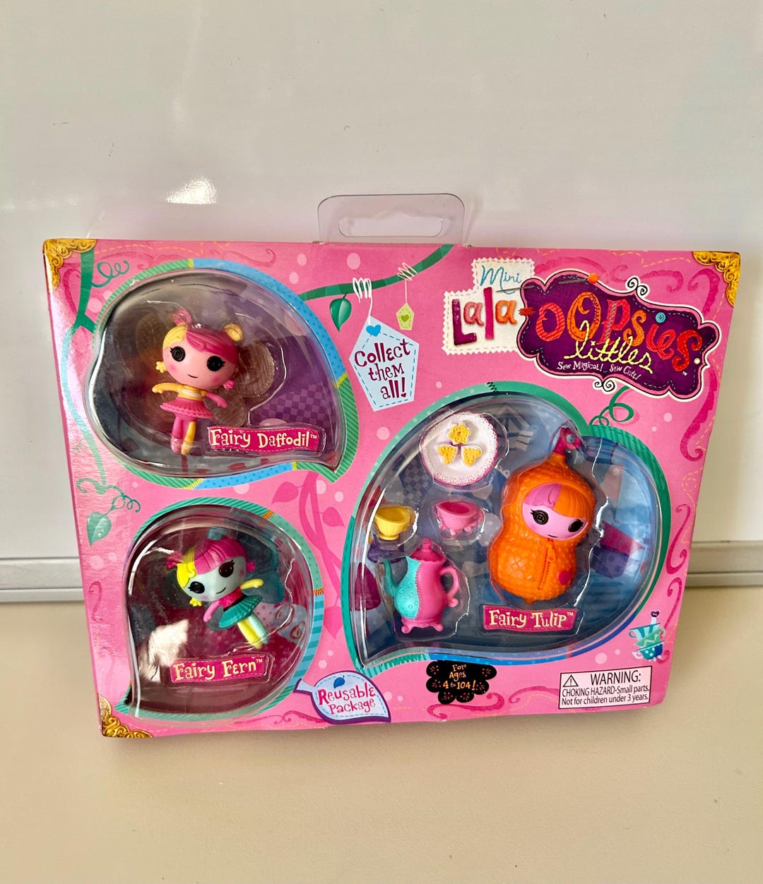 Mini Lala-oppsies Littles, Lalaloopsy Dolls, Fairy Fern, Fairy Tulip ...