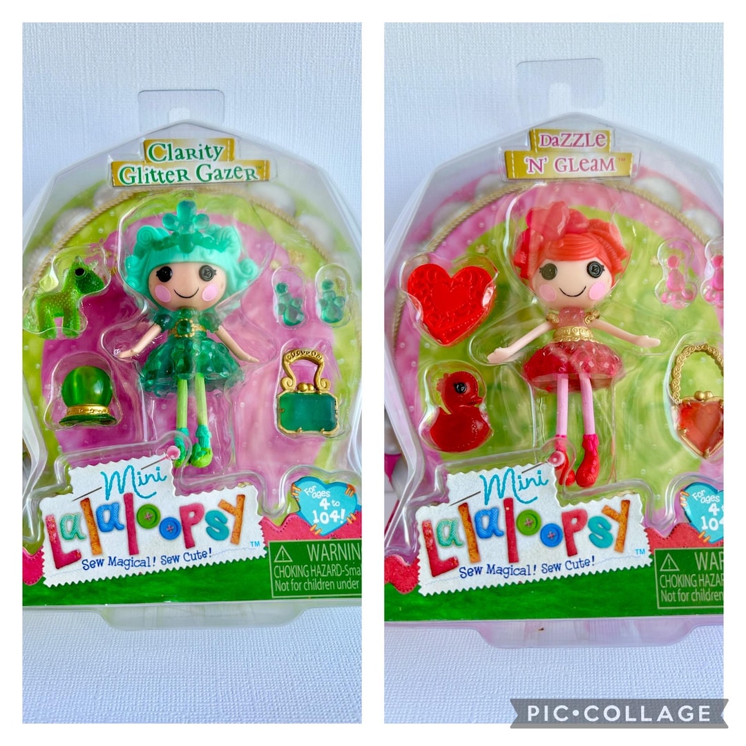 Lalaloopsy Mini Dolls, Vintage Collectible Doll, Clarity Glitter Gazer ...