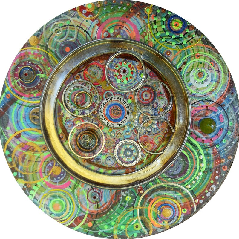 Round Artwork - Etsy