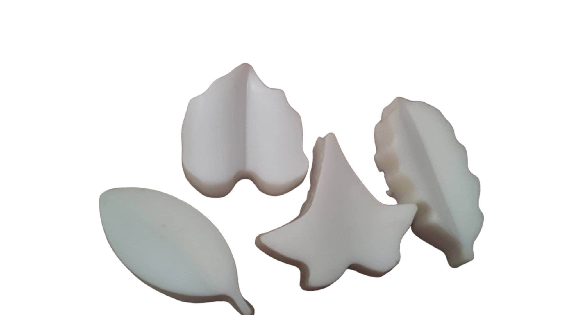 Leaf Shape Goats Milk Soap Set of 4 Lavender Scented Soaps - Etsy