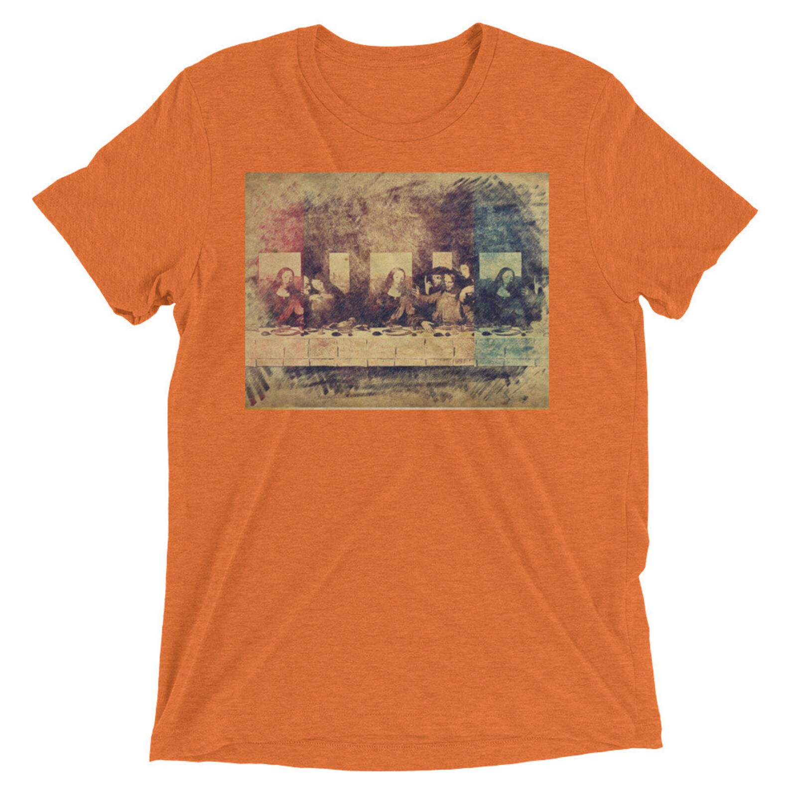 Short Sleeve Last Supper T-shirt - Etsy
