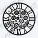 Steampunk Wall Clock Instant Download SVG | SVG File Bundle | Cricut ...