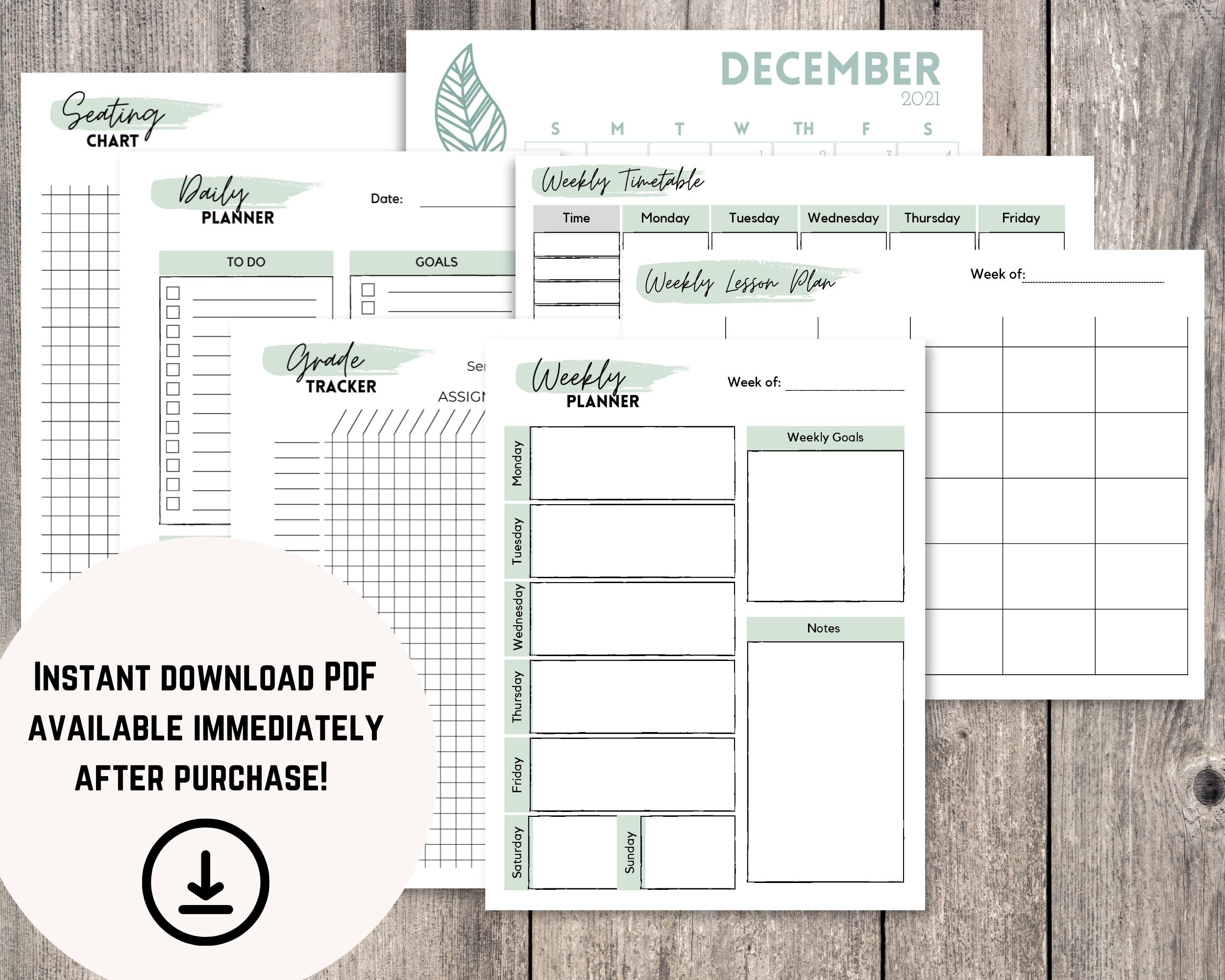 The Ultimate 2022-2023 Teacher Planner Bundle Undated - Etsy