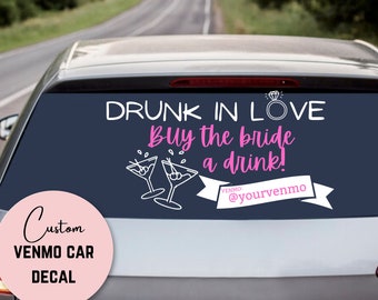 Bachelorette Venmo Decal - Etsy