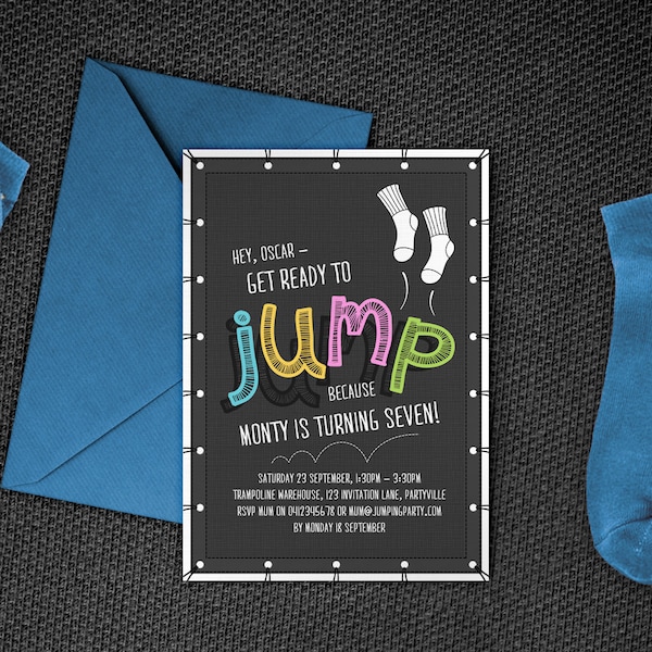 Flip Out Invitation - Etsy