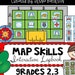 Maps. Map Skills. Compass Rose. Distance Scale. Map Key. Map - Etsy