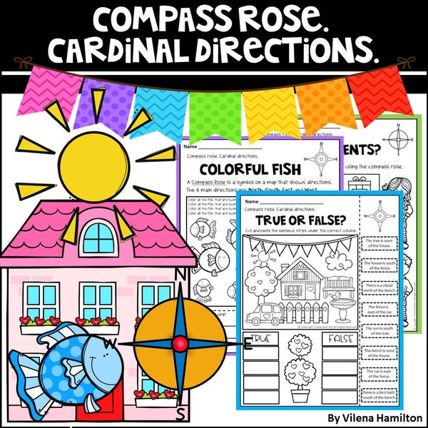 Cardinal Directions - Etsy