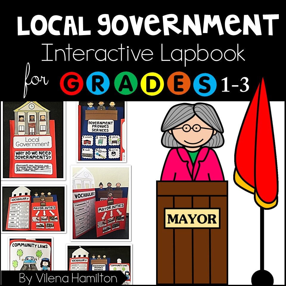 Local Government Interactive Lapbook - Etsy