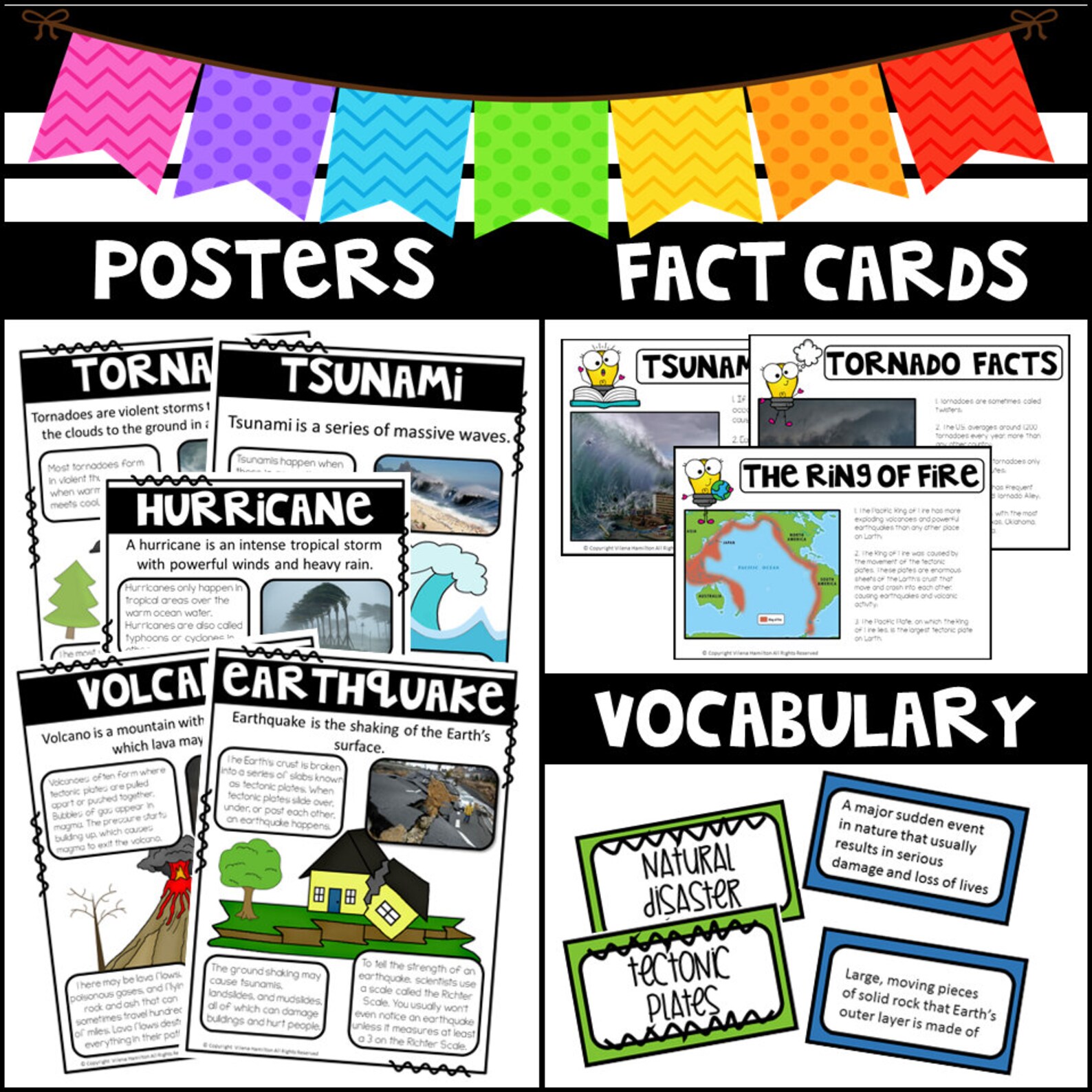 Natural Disasters Interactive Lapbook and Mini-unit - Etsy