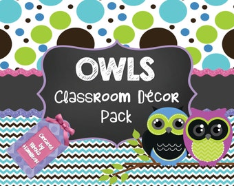 Owls Classroom Decor - Etsy