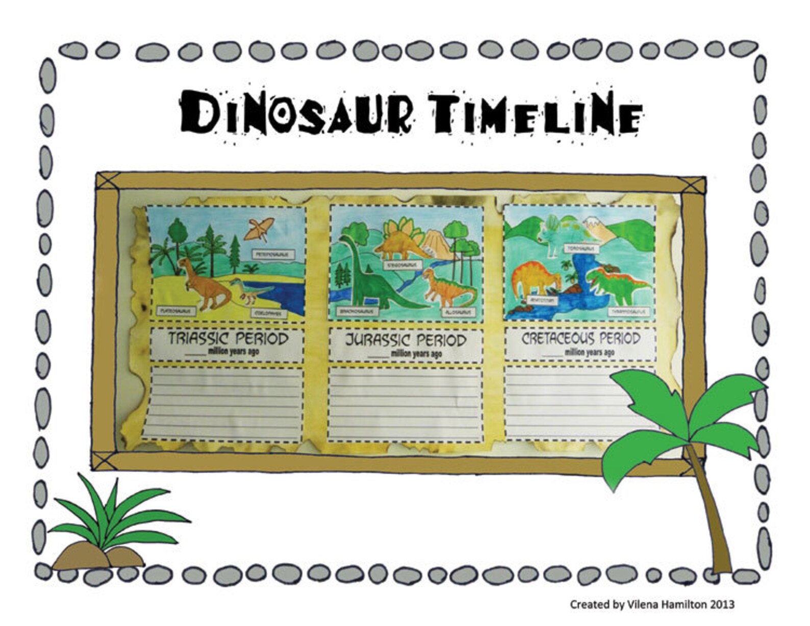 Dinosaurs Science Unit - Etsy