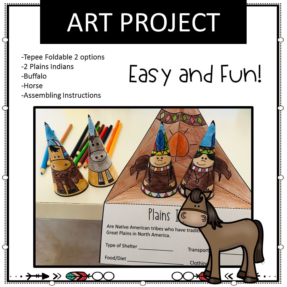 Native Americans. Plains Indians. - Etsy