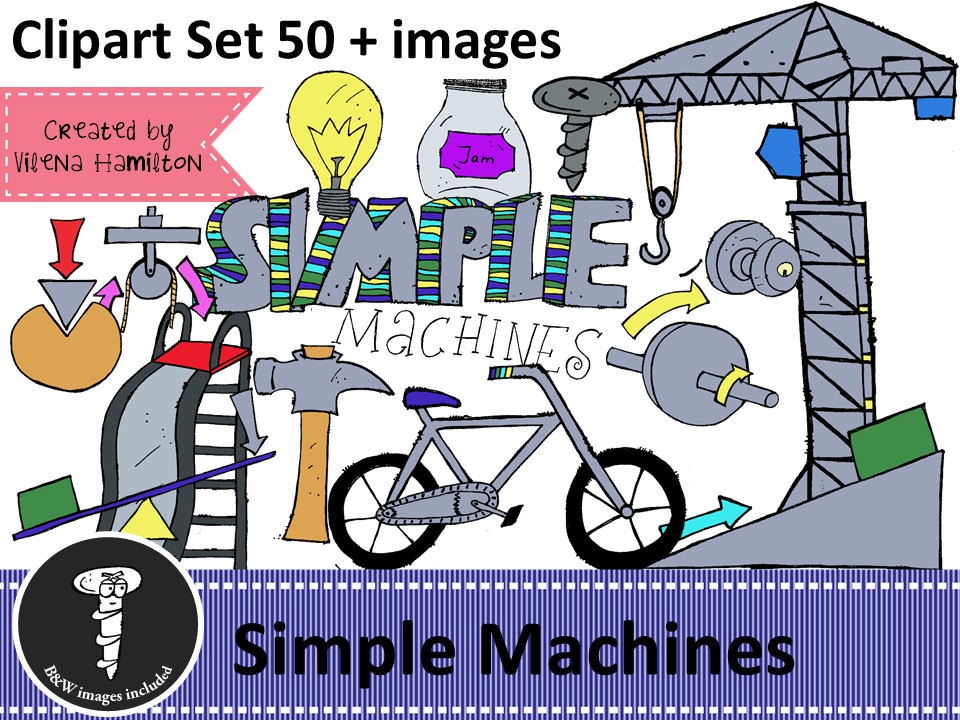 Wedge Simple Machine Clipart