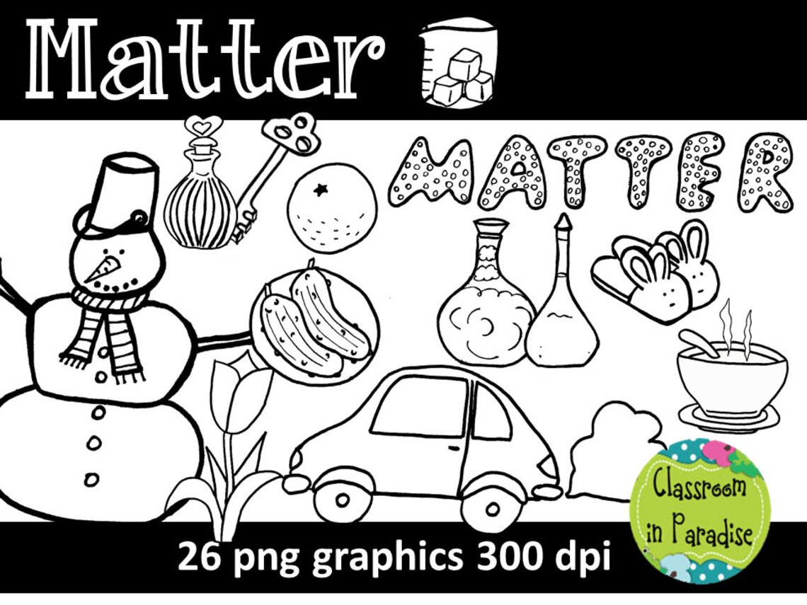 Matter Clipart | Etsy