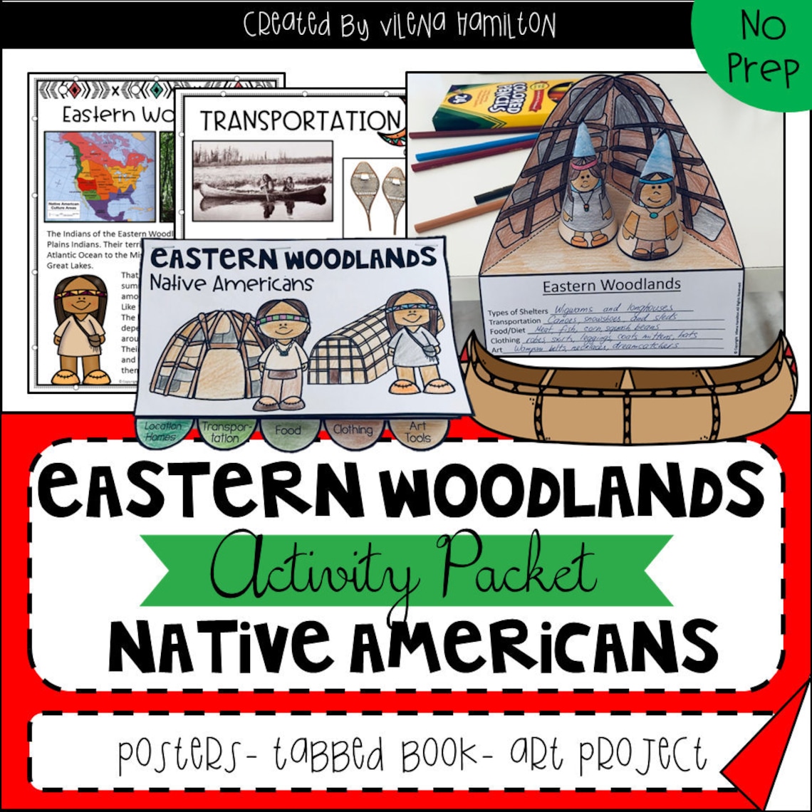 Native Americans. Eastern Woodlands. - Etsy