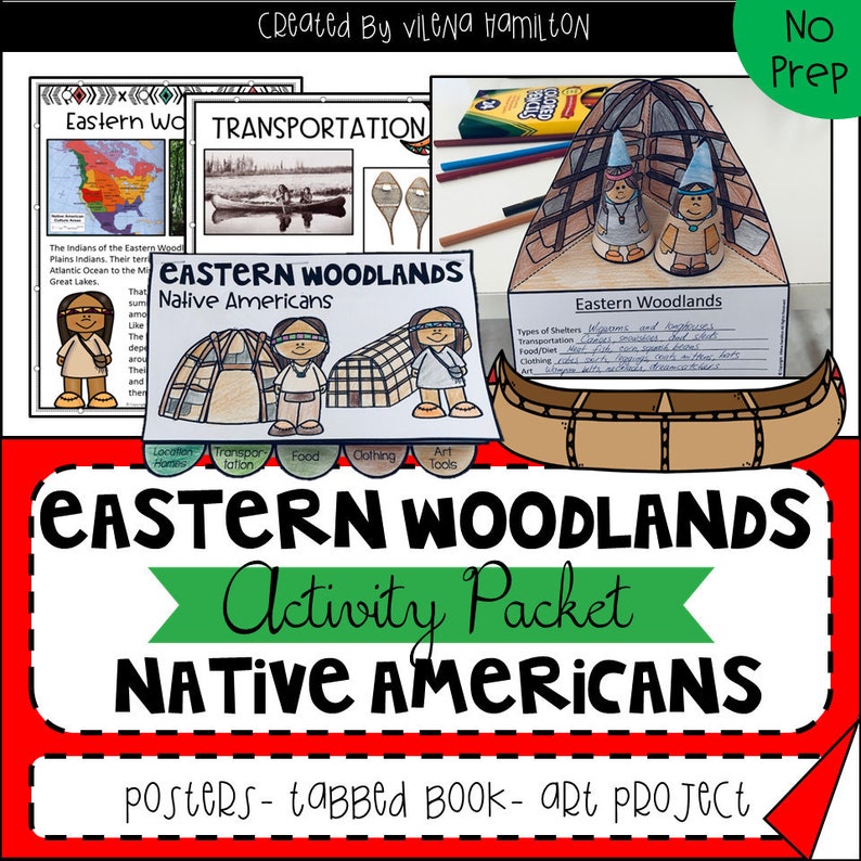 Native Americans. Eastern Woodlands. - Etsy