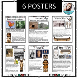 Native Americans. Eastern Woodlands. - Etsy